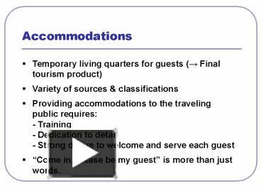 PPT – Accommodations PowerPoint presentation | free to download - id ...