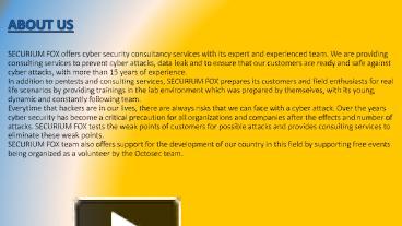 Secure Software Development Training 9 presentation | free to download