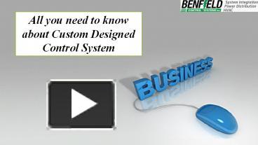 PPT – All you need to know about Custom Designed Control System ...