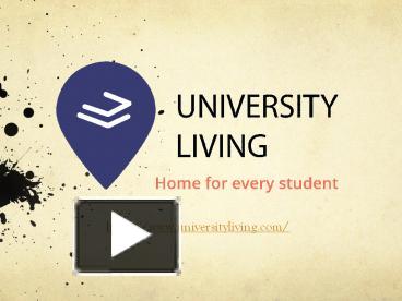 PPT – Global Student Accommodation | Student Accommodation PowerPoint ...
