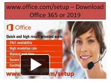PPT – www.office.com/setup - Office Setup - Download and install Office ...
