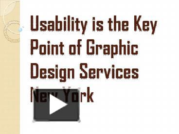 PPT – Two Main Factors For Graphic Design Services New York PowerPoint ...