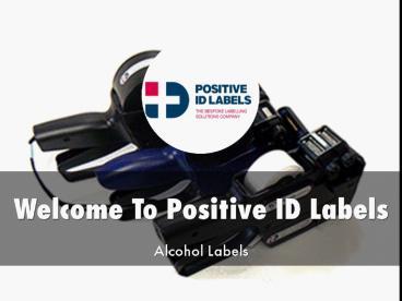 PPT – Information Presentation Of Positiveid-Labels PowerPoint ...
