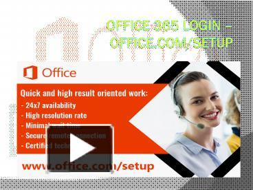 office 365 login presentation | free to download