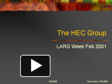 PPT – The HEC Group PowerPoint presentation | free to download - id ...