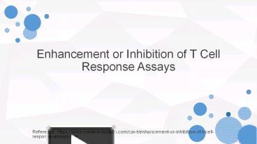 PPT – T cell infiltration PowerPoint presentation | free to download ...