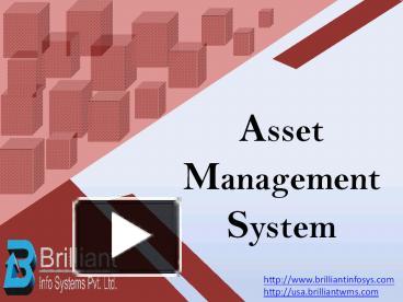 PPT – Asset management System PowerPoint presentation | free to ...