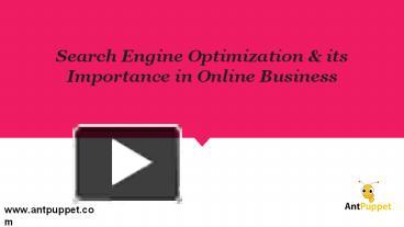 Search Engine Optimization and its importance in online business| SEO ...