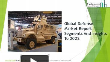 PPT – Defense Global Market Report 2019 PowerPoint presentation | free ...
