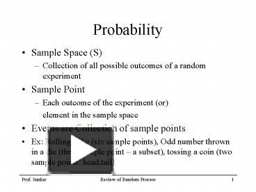 PPT – Probability PowerPoint presentation | free to download - id ...