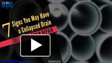 7 Signs you may have a Collapsed Drains. presentation | free to download
