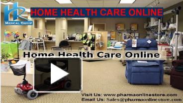 Home Health Care Online presentation | free to download