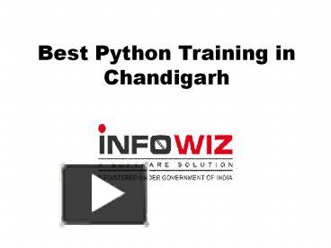 PPT – Best Python Training in Chandigarh PowerPoint presentation | free ...