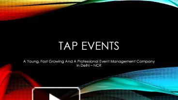 PPT – Tap Events Introduction and Details PowerPoint presentation ...