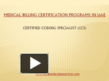 PPT – CCS Course In UAE PowerPoint presentation | free to download - id ...