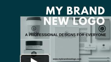 Create Professional logo with My Brand New Logo presentation | free to ...