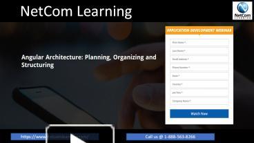 PPT – Angular Architecture Planning, Organizing and Structuring ...