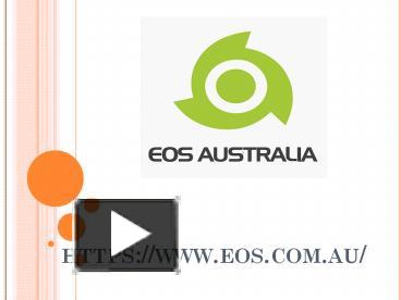 EOS Australia presentation | free to download