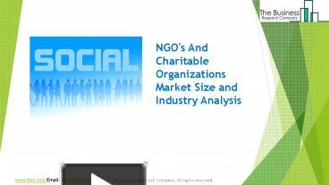 NGO's And Charitable Organizations Market Size and Industry Analysis ...
