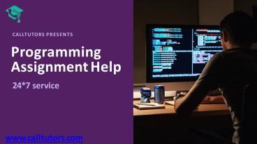 PPT – Programming Assignment Help | experts tip PowerPoint presentation ...