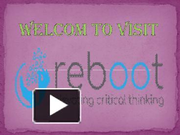 PPT – Definition of Critical Thinking - Reboot-Foundation.org ...