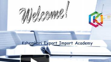 Import Export Online Marketing Courses presentation | free to download