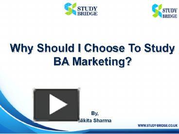 BA Marketing In UK presentation | free to download
