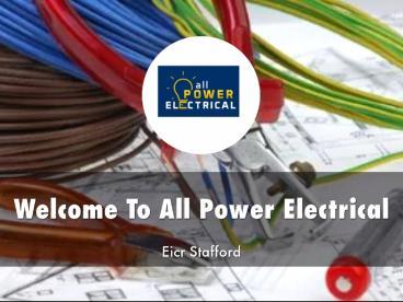 Information Presentation Of All Power Electrical presentation | free to ...