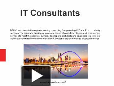 PPT – DSP Consultants PowerPoint presentation | free to download - id ...