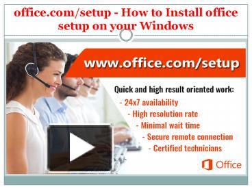 PPT – office.com/setup - How to Install office setup on your Windows ...