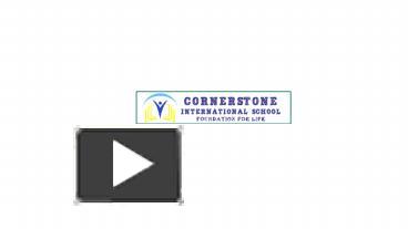 cornerstone presentation | free to download