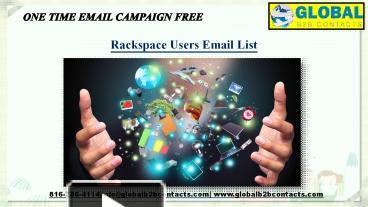 PPT – Rackspace Users Email List PowerPoint presentation | free to ...