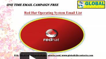 PPT – Red Hat Operating System Email List PowerPoint presentation ...