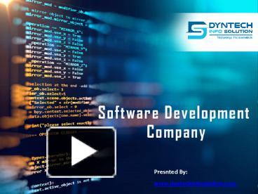 Best Software Development Company in Bhubaneswar presentation | free to ...