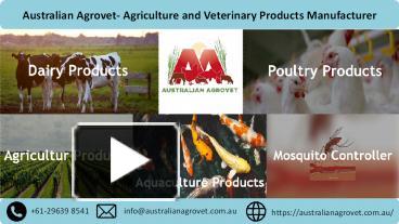 Australian Agrovet Agriculture and Veterinary Products Manufacturer ...