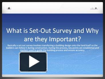 PPT – What is Set-Out Survey and Why are they Important? PowerPoint ...
