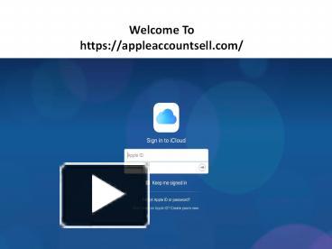 Apple enterprise account - appleaccountsell presentation | free to download