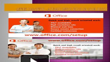 PPT – office.com/setup - Activate Office Setup on your device ...