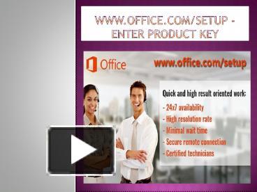 PPT – Install Microsoft Office By office.com/setup PowerPoint ...