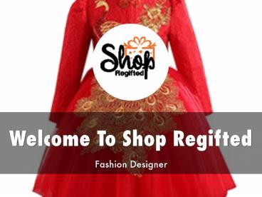Information Presentation Of Shop Regifted presentation | free to download