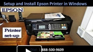 How to Setup and Install Epson Printer in Windows presentation | free ...
