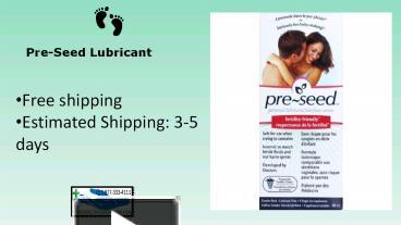 PPT – Specially formulated Pre-Seed Lubricant for couples trying to ...