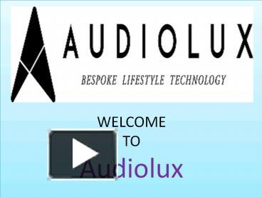 Audio visual system design | AV Installation presentation | free to ...