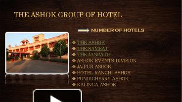 PPT – The Ashok Group of Title PowerPoint presentation | free to ...