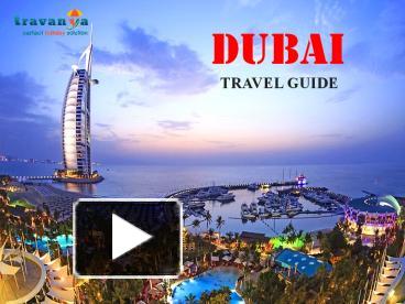 Dubai Travel Guide presentation | free to download