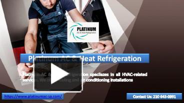 PPT – Platinum AC & Heat Refrigeration PowerPoint presentation | free ...