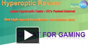 PPT – Test Broadband Speed UK PowerPoint presentation | free to ...