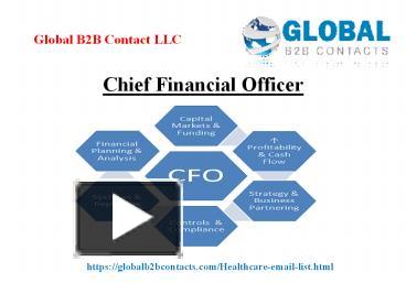 Chief Financial Officer presentation | free to download