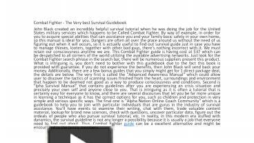 PPT – Combat Fighter PowerPoint presentation | free to download - id ...