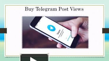 Best Post Views for Telegram presentation | free to download
